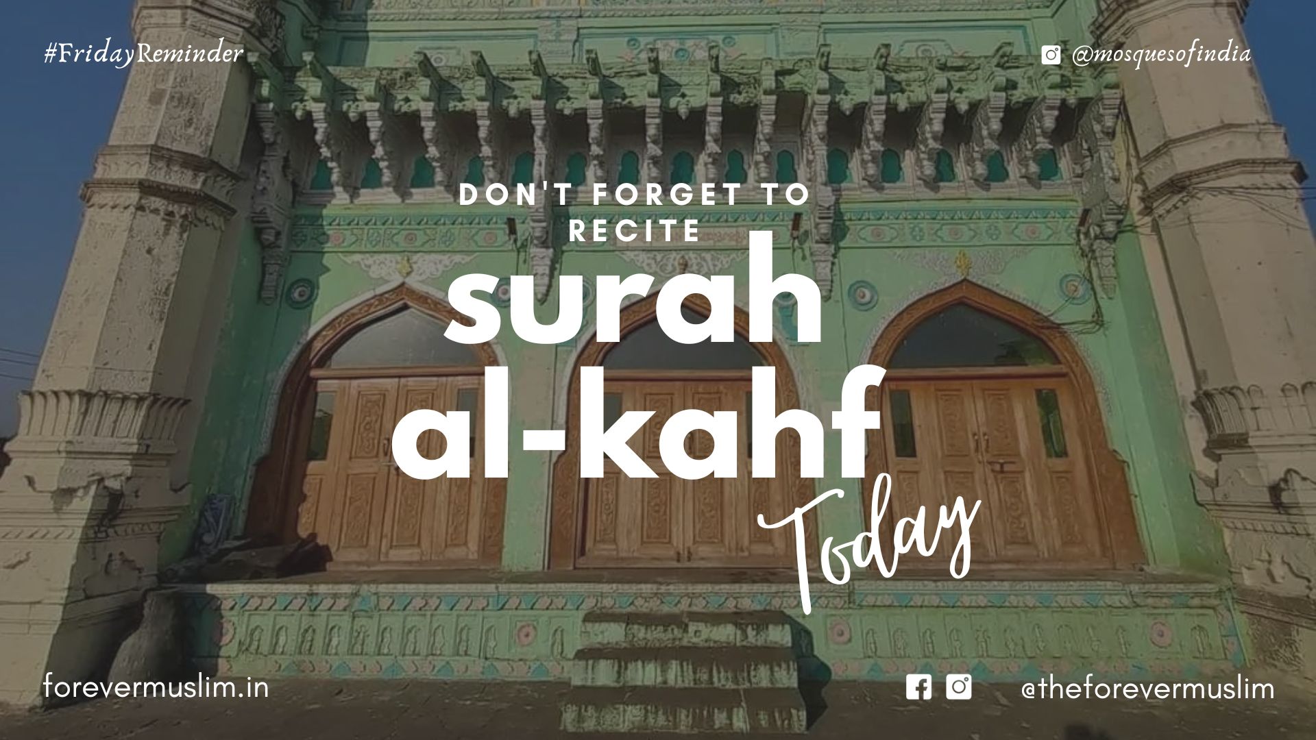 FridayReminder & Kali Masjid of Aland, Gulbarga, - Forever Muslim